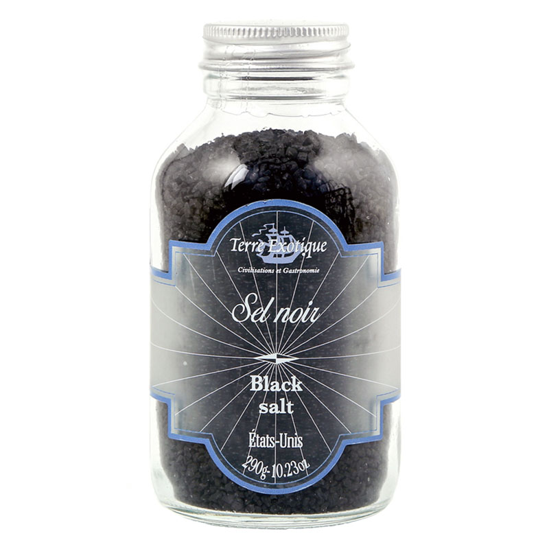 Terre Exotique Black Salt Crystals from Hawaii 290g